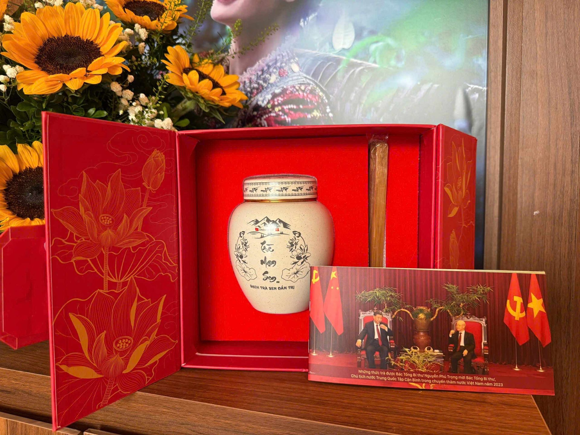 TRÀ MẠN SEN (BẠCH TRÀ- ƯỚP SEN) - TẠM HẾT HÀNG - TRÀ CỤ THÀNH